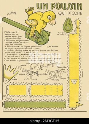 Un Poussin Qui Picore (4 of 4 Stock Photo - Alamy