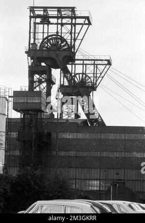 Ewald Colliery, here in Herten in 1970, was a record-breaking colliery ...