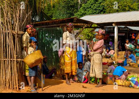 Manakara on the east coast of Madagascar Stock Photo - Alamy