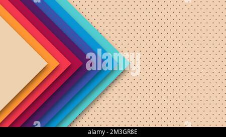 Realistic design in futuristic retro style. Abstract geometric 1970's ...