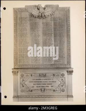 Memorial panel, South Boston High School , Monuments & memorials. The Massachusetts WPA Federal ...