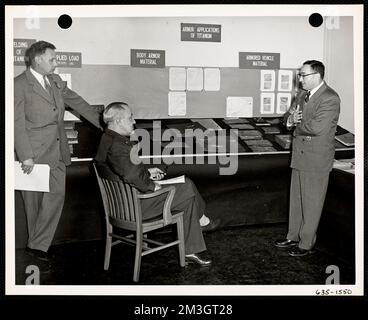 Exhibit , Ordnance industry, Armories, Exhibitions, Watertown Arsenal ...