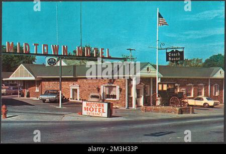 Midtown Motel - Friendship Inn & Coach House Restaurant, Jackson, Tenn ...