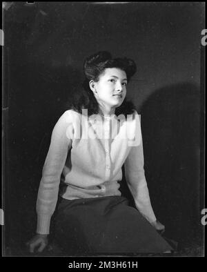Miss Gloria B. Evans ,. Jack Miller Collection Stock Photo - Alamy