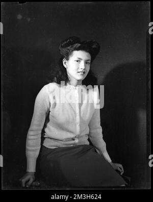 Miss Gloria B. Evans ,. Jack Miller Collection Stock Photo - Alamy