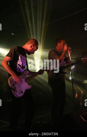 SXSW - Cold War Kids in concert Stock Photo - Alamy
