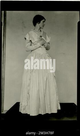 Model for mural , Artists' models, Costumes, Massachusetts Normal Art ...