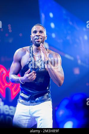 IHeart Radio Jingle Ball - Jason Derulo in concert Stock Photo - Alamy