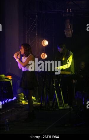 SXSW - Empress Of - Lorely Rodriguez in concert Stock Photo - Alamy