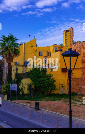 Old Town Chania in Souda Bay on the Island of Crete Stock Photo - Alamy