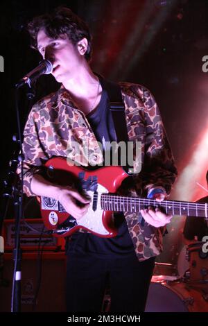 SXSW - Beach Fossils in concert Stock Photo - Alamy