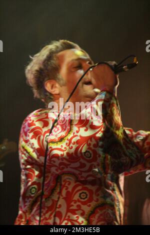 SXSW - Polyphonic Spree in concert Stock Photo - Alamy