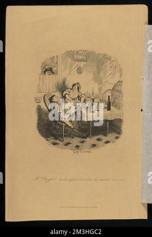 Mr. Claypole as he appeared when his master was out. 19th century ...