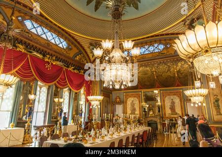 The banqueting Hall at the Royal Pavilion in Brighton Stock Photo - Alamy