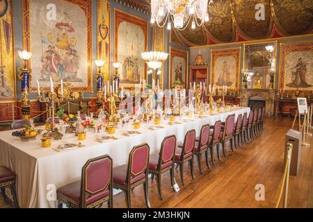 The banqueting Hall at the Royal Pavilion in Brighton Stock Photo - Alamy