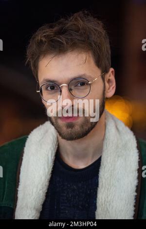 Solal Moisan attending a portrait session during the 14th Les Arcs Film ...
