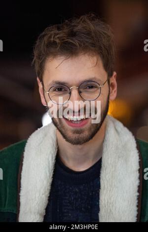 Solal Moisan attending a portrait session during the 14th Les Arcs Film ...