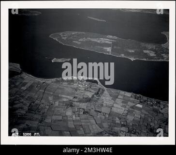 Naval Fuel Depot, Melville, RI-view from east 5000 ft , Military depots ...