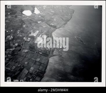 Naval Fuel Depot, Melville, RI-view from North 5000 ft , Military ...