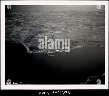 Naval Fuel Depot, Melville, RI-view from west 3000 ft , Military depots ...