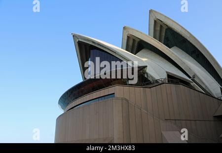 View at east wing of Sydney Opera House, Australia Stock Photo - Alamy