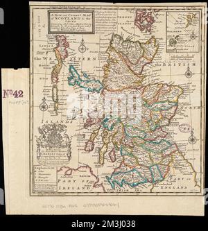 A new map of Scotland with the roads , Scotland, Maps, Early works to ...