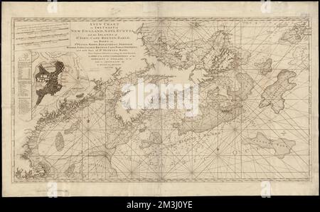 Part of New England , Nautical charts, New England, Maps, Coasts, New ...