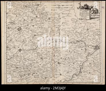 A new mapp of ye seat of the warr in the counties of Namur and Hainault ...