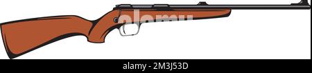 Classic Hunting Rifle Stock Vector Image & Art - Alamy