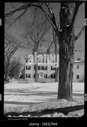Newburyport, snow , Architecture, Dwellings, Trees, Snow. Samuel ...