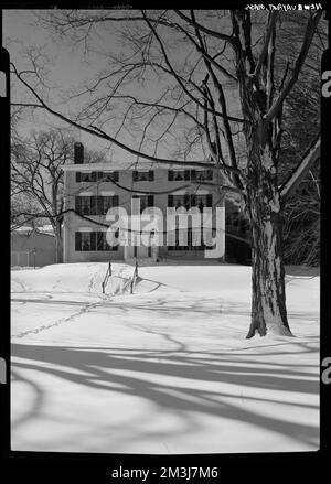 Newburyport, snow , Architecture, Dwellings, Trees, Snow. Samuel ...