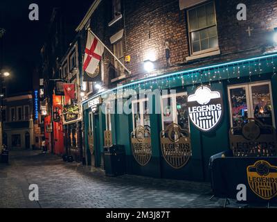 Typical Liverpool bars Stock Photo - Alamy