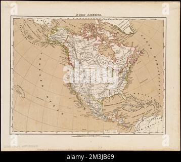 Nord-America , North America, Maps Norman B. Leventhal Map Center ...