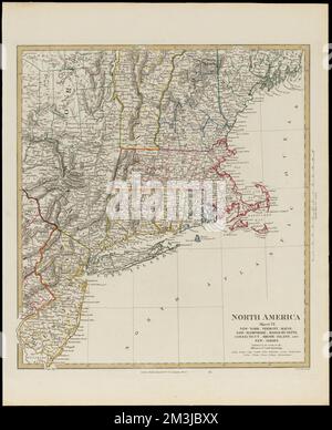 Massachusetts and Rhode Island ,. Robert E. Diefenbach Map Collection ...