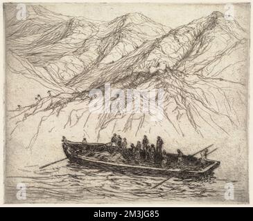 Nutmeg Island , Boats, Islands. Charles H. Woodbury (1864-1940). Prints ...