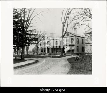 Officers' quarters west, with porches , Armories, Buildings, Officers ...
