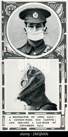 First photograph showing the British use of gas in battle on October ...