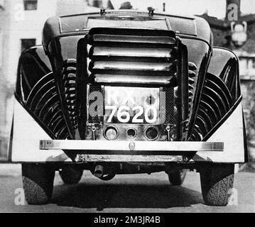 Burney streamlined car Stock Photo - Alamy