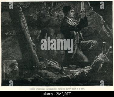 George Stephenson - Mine Stock Photo - Alamy