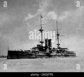 HMS Goliath sunk in 1915 Stock Photo - Alamy