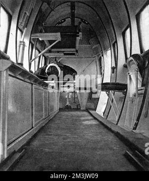 The interior of a Vickers Vimy Ambulance Stock Photo - Alamy