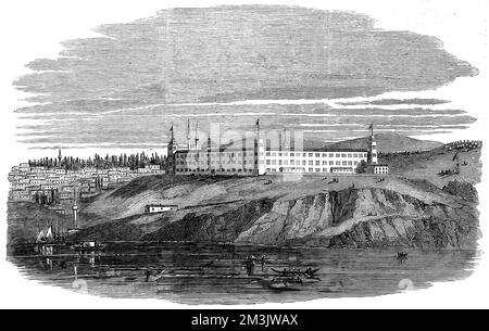 Florence Nightingale at Scutari Hospital, 1855 Stock Photo - Alamy