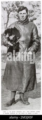 Flight-Lieutenant Alfred de Bathe Brandon (1883-1974), New Zealand born ...