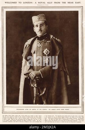 Crown Prince Peter of Yugoslavia and brother Tomislav Stock Photo - Alamy