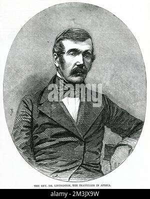Dr David Livingstone, Scottish missionary and explorer Stock Photo - Alamy