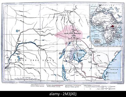 The German Emin Pasha Expedition was an expedition to Central Africa in ...