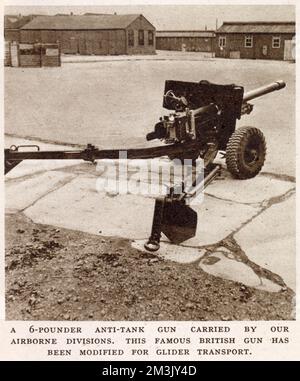 British 2 pounder anti tank gun. May 2, 1941 Stock Photo - Alamy