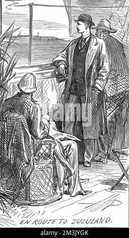 Zulu war. In Memorium - the Late Prince Imperial Stock Photo - Alamy