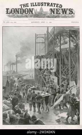 The Ibrox Stadium Disaster, 1902 Stock Photo - Alamy
