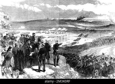 events, Austro-Prussian War 1866, Battle of Nachod, 27.6.1866 ...